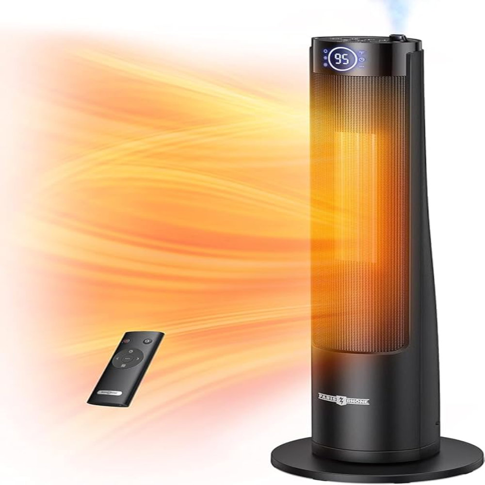 BUILTCO Space Heater, Paris Rhône 30'' Space Heater For Large Room ...