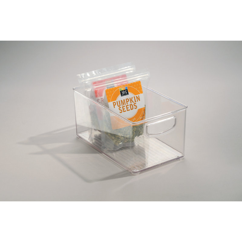 iDesign Plastic Storage Organizer Bin with Handles for Kitchen, 3 Pack ...