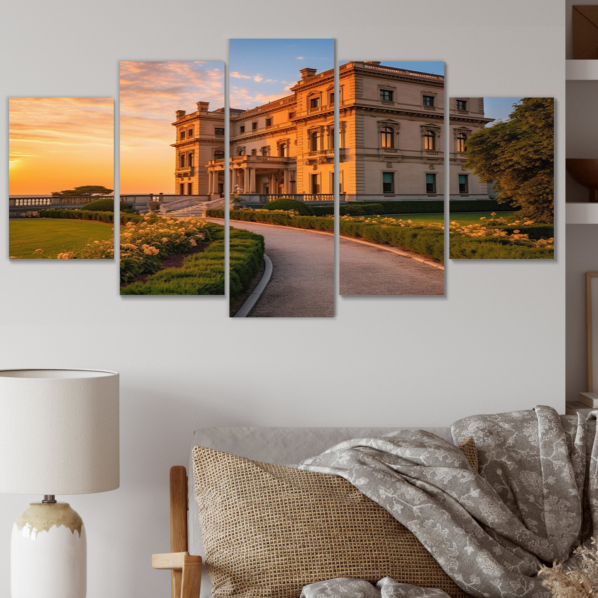 DesignArt Rhode Island New Port Historical Mansion I Scenic ...