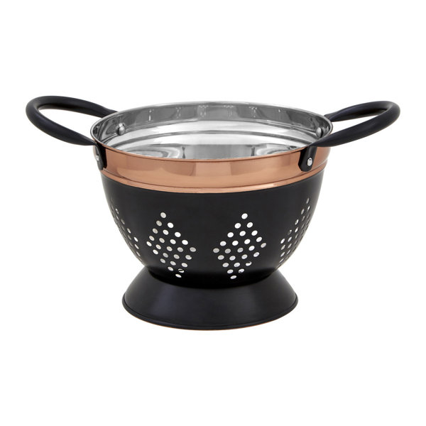 George Oliver Abert Stainless Steel Colander | Wayfair.co.uk