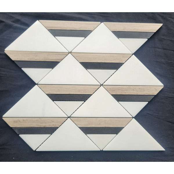 Mango Tile Fulford 3" x 5.5" Mosaic Wall & Floor Tile | Wayfair