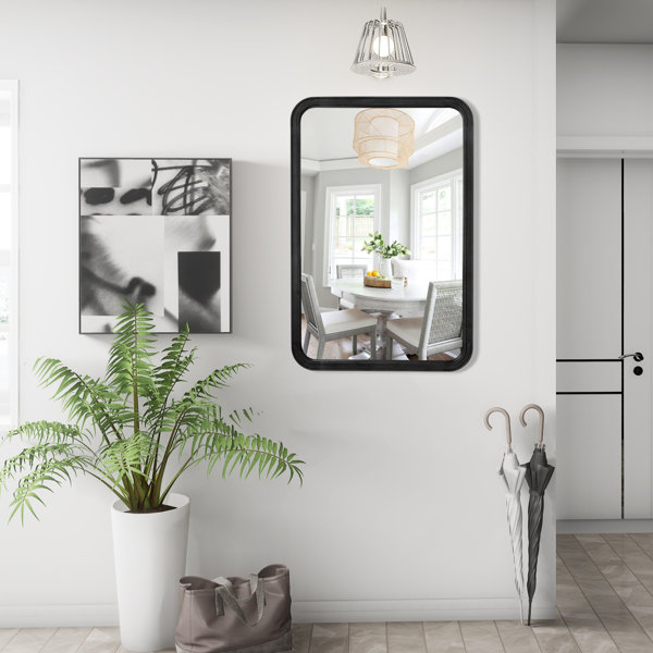 Mercer41 Reppond Wood Rectangle Wall Mirror | Wayfair