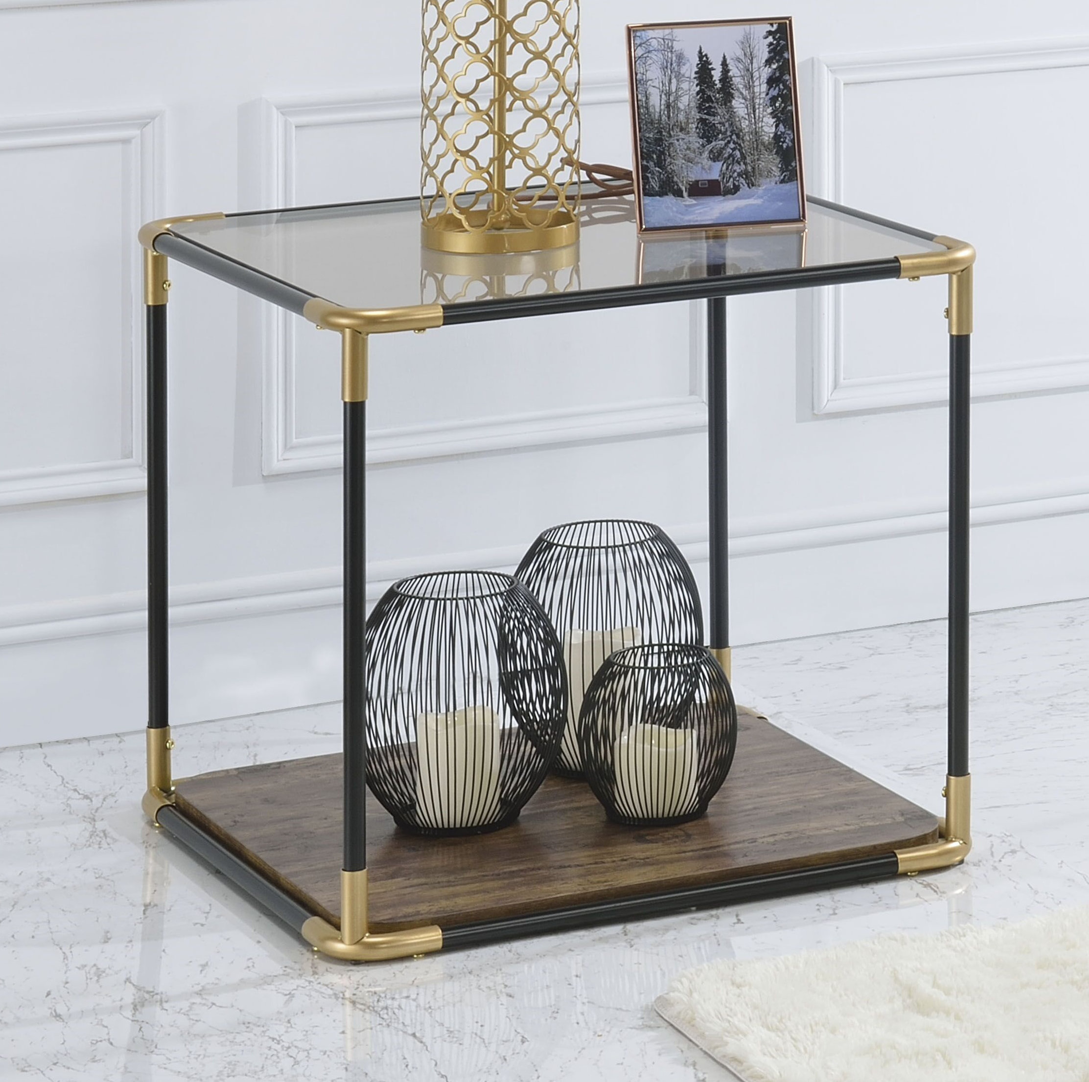 Everly Quinn Frame End Table | Wayfair