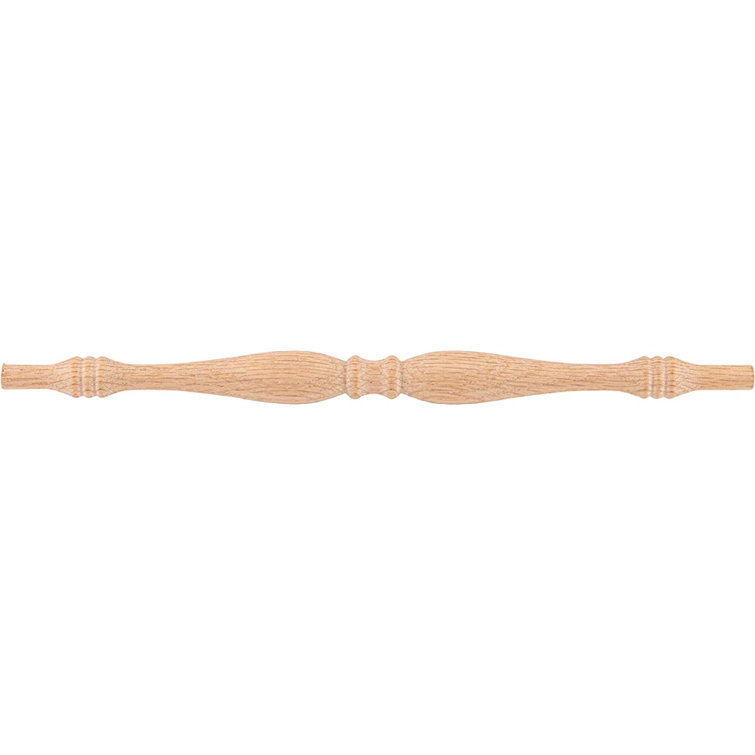 UNIQANTIQ HARDWARE SUPPLY Unfinished Oak Spindle for Chair | Wayfair
