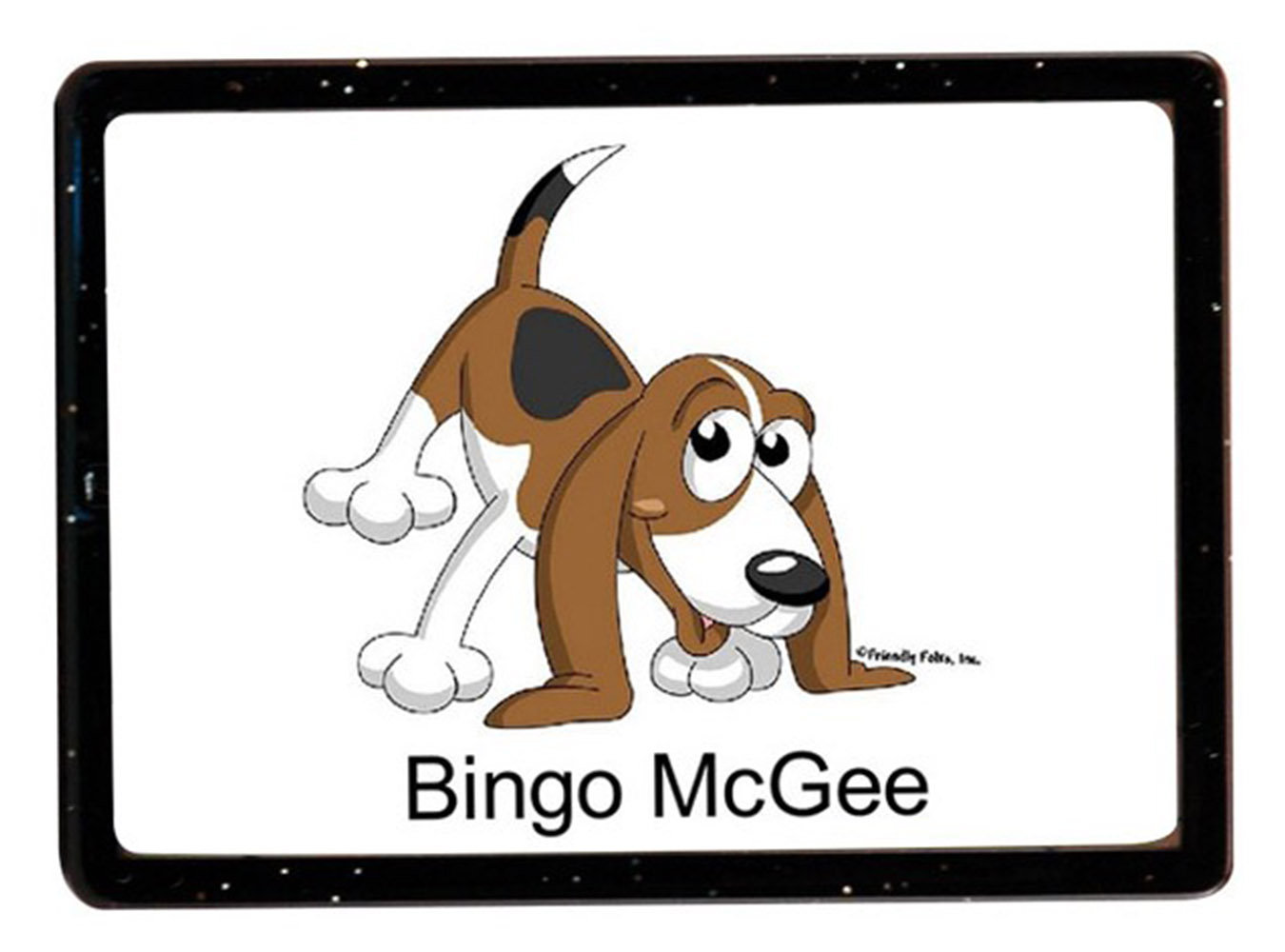 Printed Perfection Personalized Beagle Acrylic Magnet - Great Gift ...