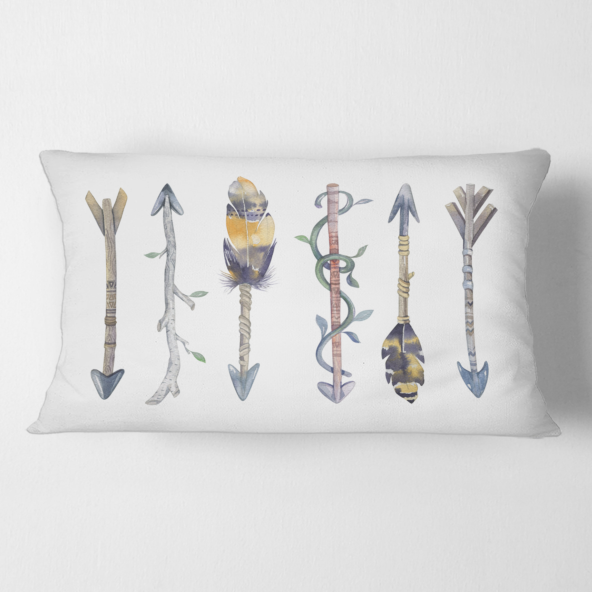 Design Art Colorful Ethnics Arrows In Native American Style - Bohemian ...