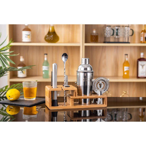 Latitude Run® Rylon Bartender Kit - Bar Tool Set - Mixology Bar Set ...