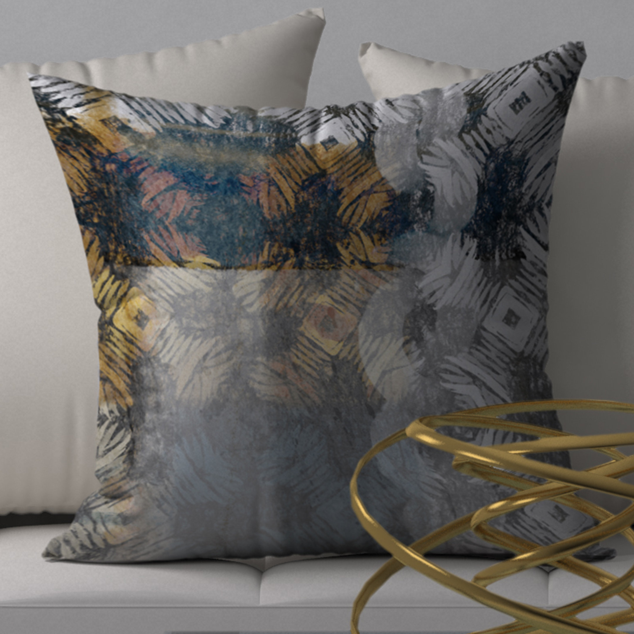 LeRoi Products 20th Century Invincible Square Pillow Cover & Insert ...
