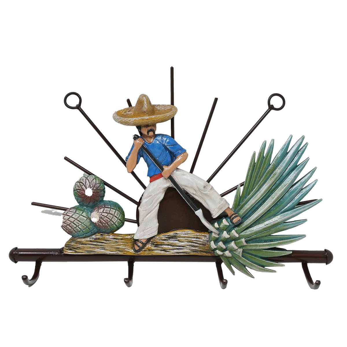 Red Barrel Studio® Quality Hand Painted "jimador Harvesting Tequila ...