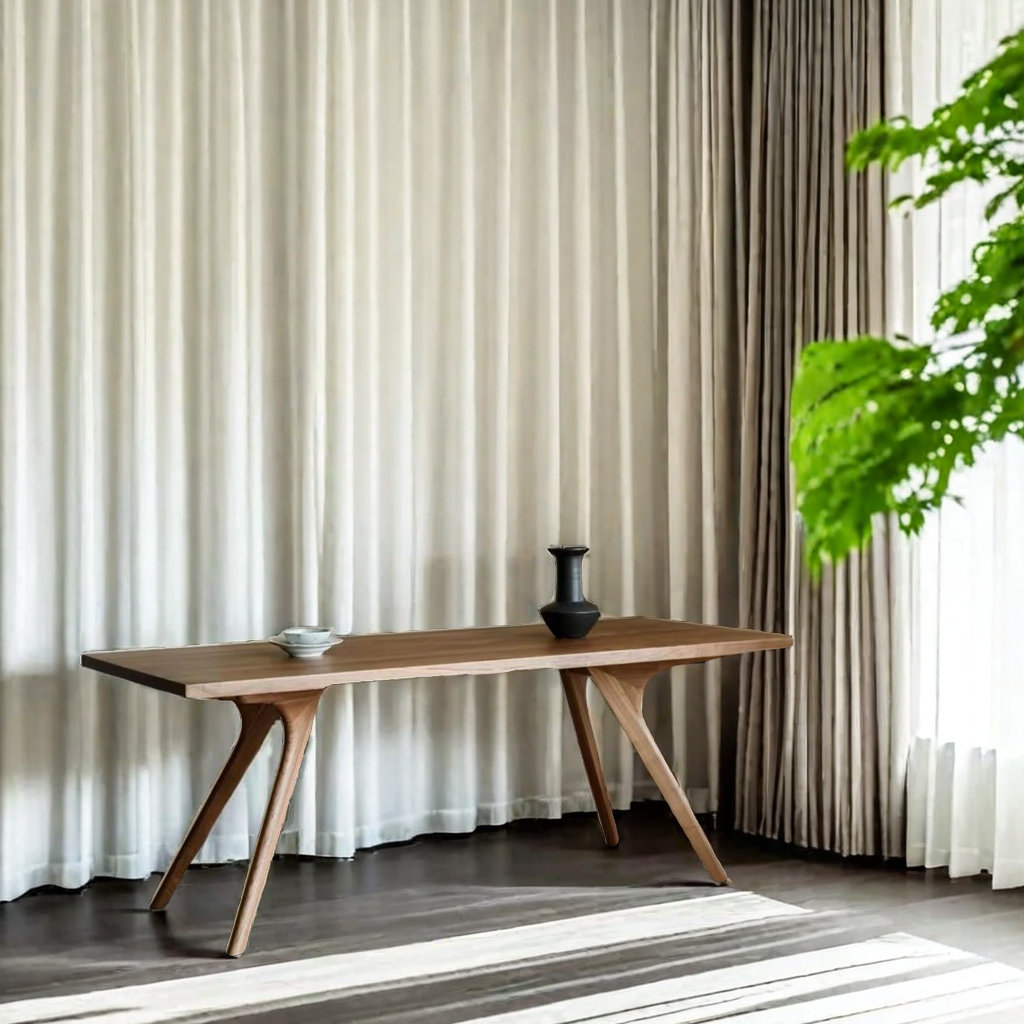 Greyleigh All Solid Wood Dining Table Rectangular | Wayfair