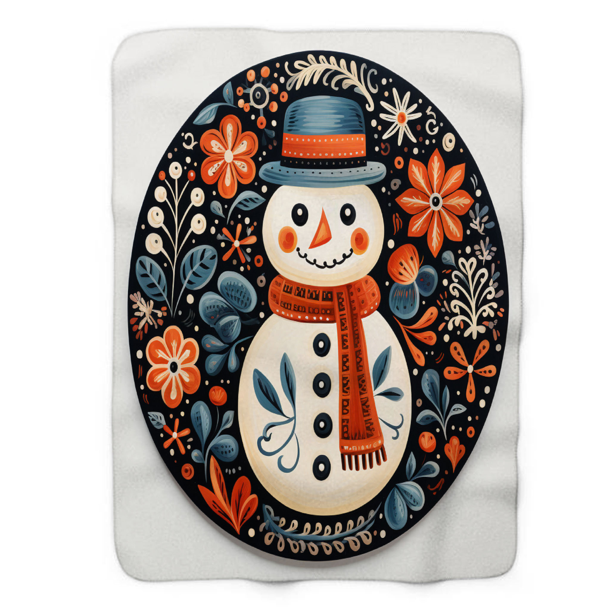 MentionedYou Scandinavian Winter Figures - 1 Piece Premium Sherpa ...