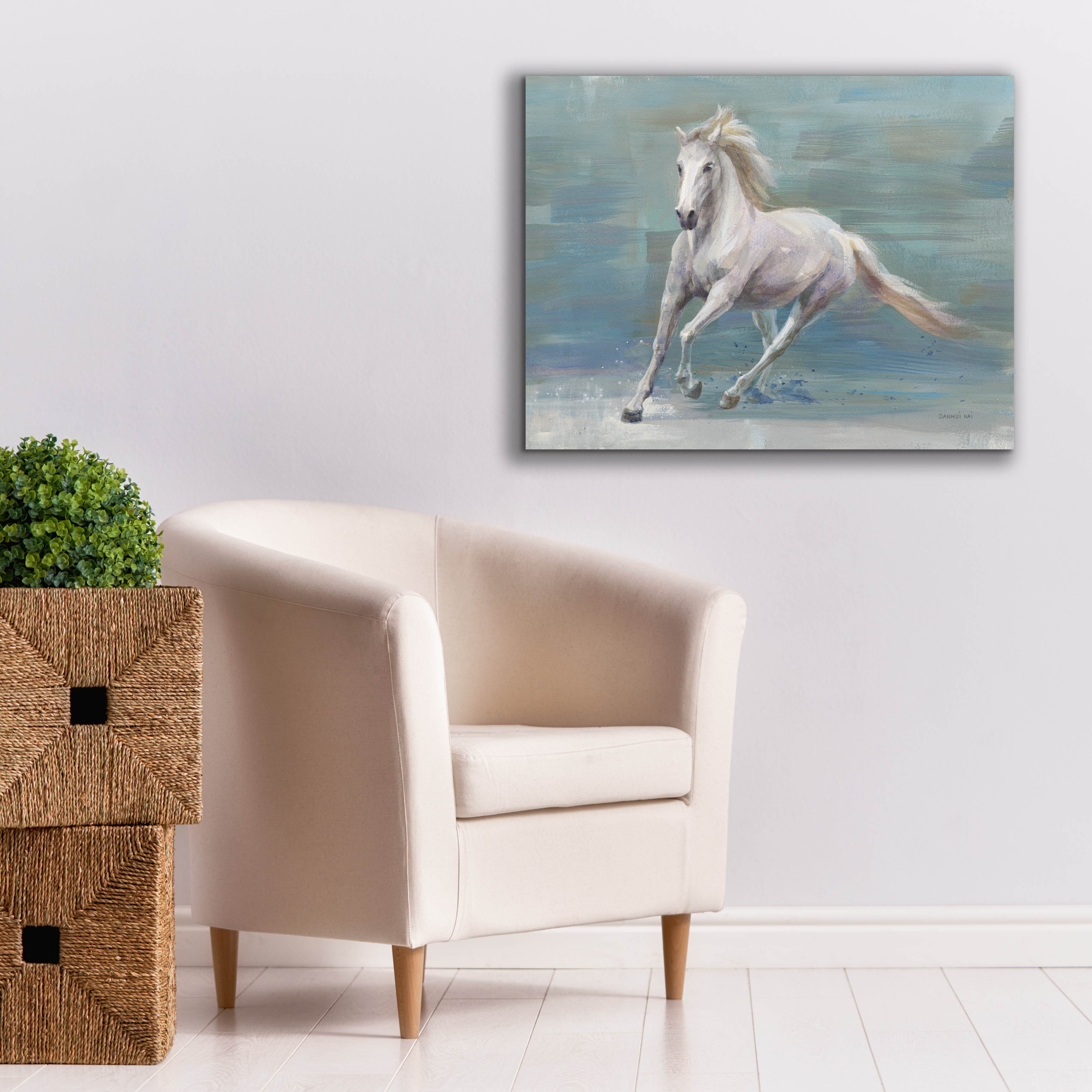 Foundry Select 'Running Free' by Danhui Nai Canvas Wall Art | Wayfair