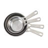 Le Creuset Stainless Steel Batch Baking Measuring Cups - Set of 4 ...