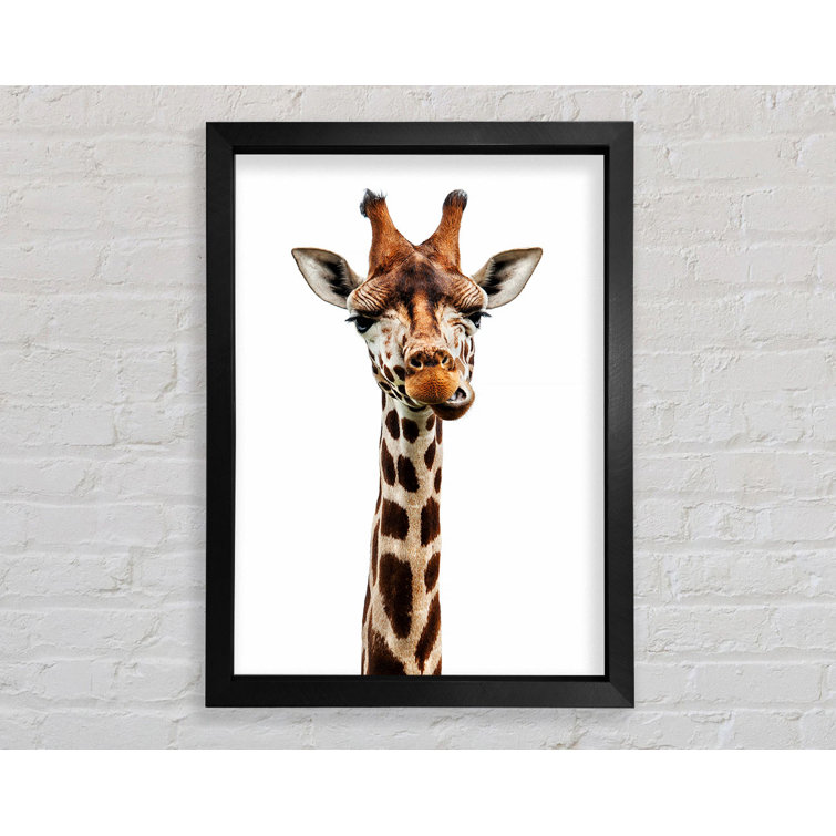 Bright Star Goofy Giraffe - Single Picture Frame Art Prints | Wayfair.co.uk