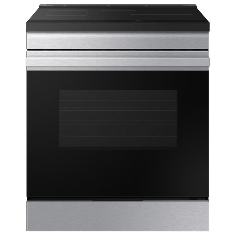Samsung Bespoke Smart Slide-In Induction Range 6.3 cu. ft. with Anti ...