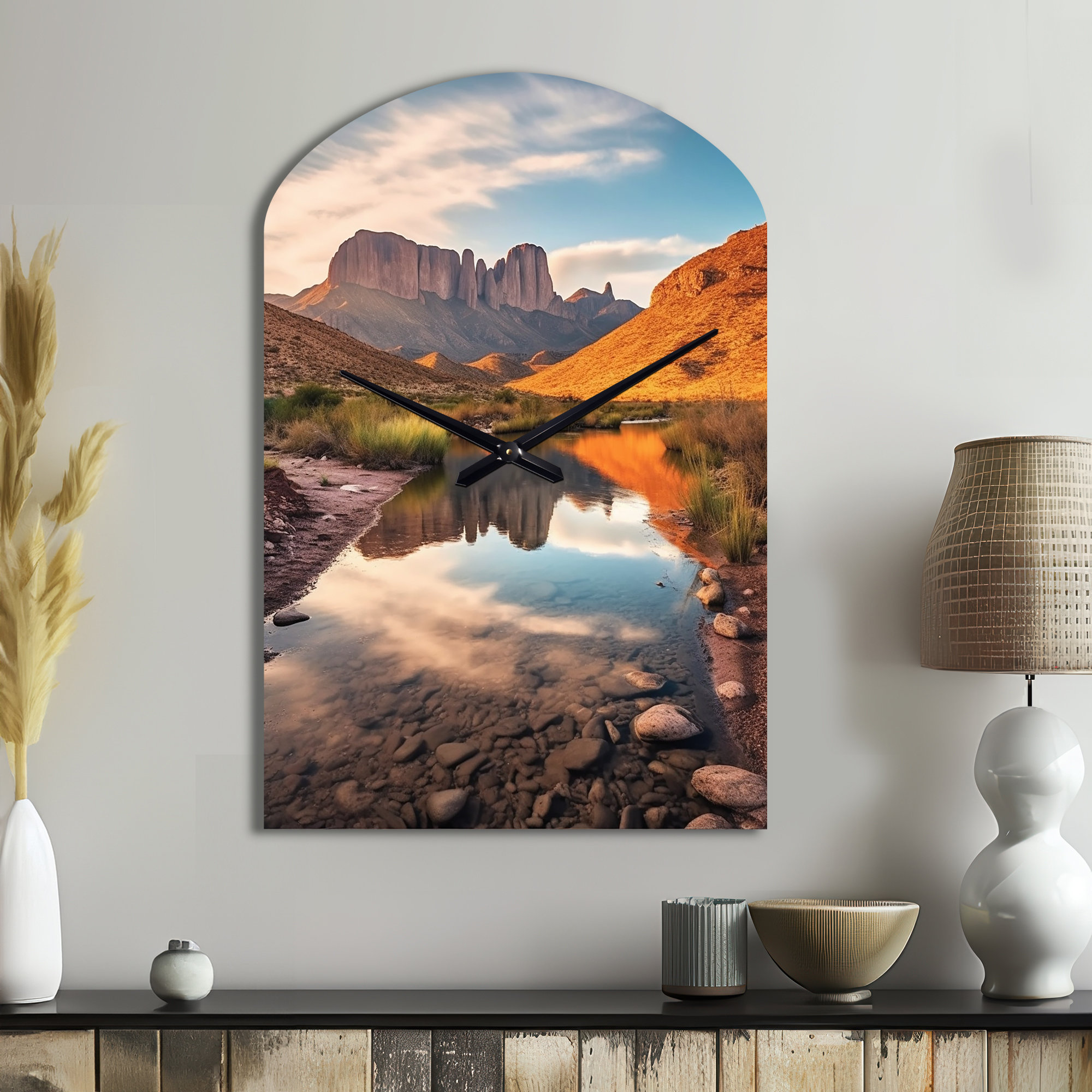 Design Art Texas Big Bend National Park - Texas Irregular Shape Metal ...