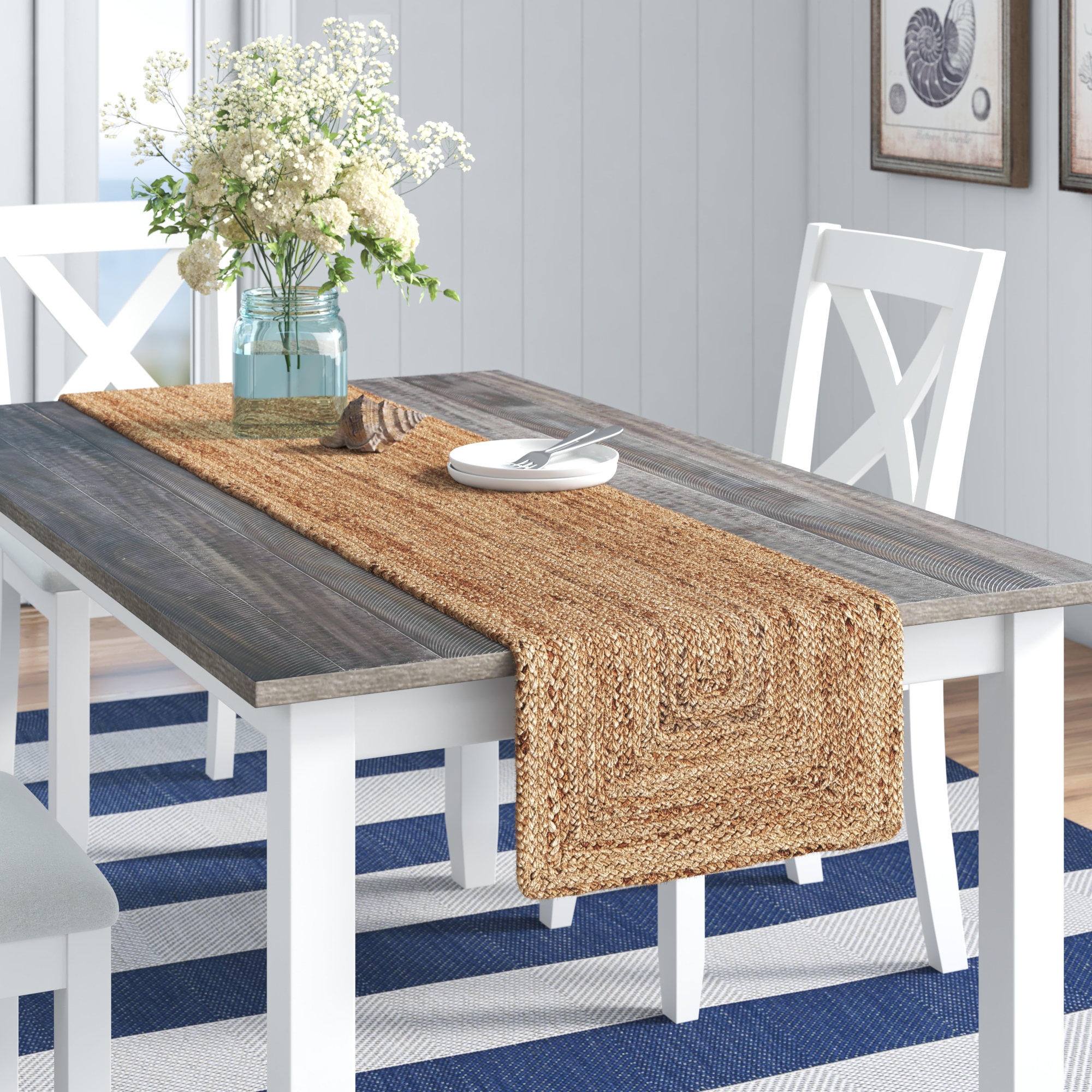 Birch Lane Leatham Braided Table Runner & Reviews - Wayfair Canada