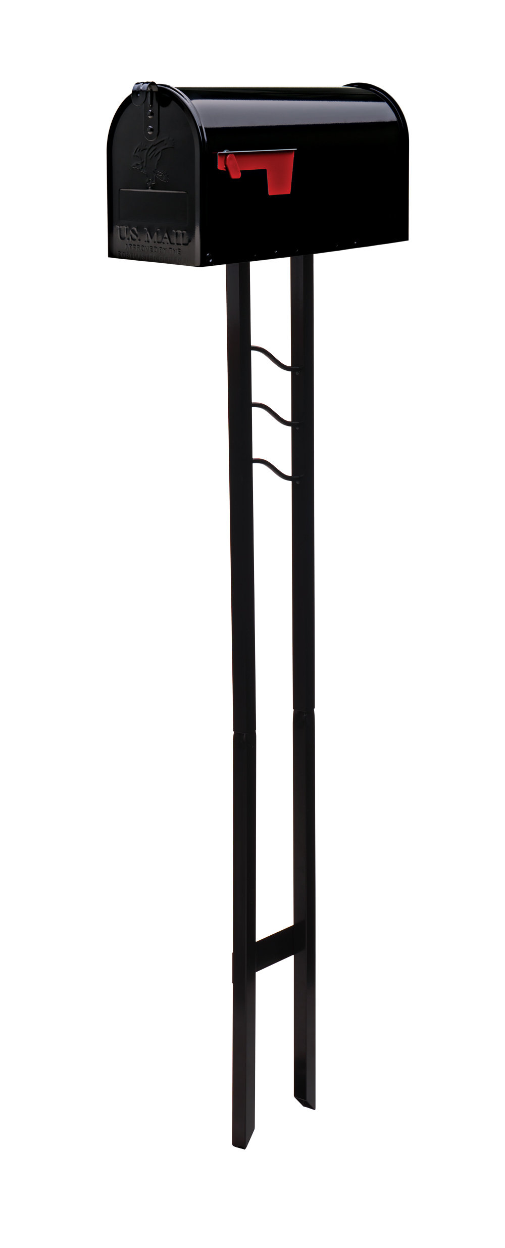Architectural Mailboxes Mailbox-To-Go All-in-One, Medium, Steel Mailbox ...