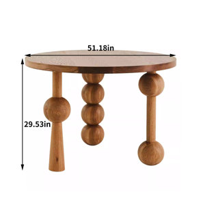 Orren Ellis Tonyette Round Dining Table | Wayfair