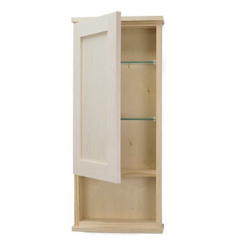 Timber Tree Cabinets Solid Wood Wall Bathroom Cabinet | Wayfair