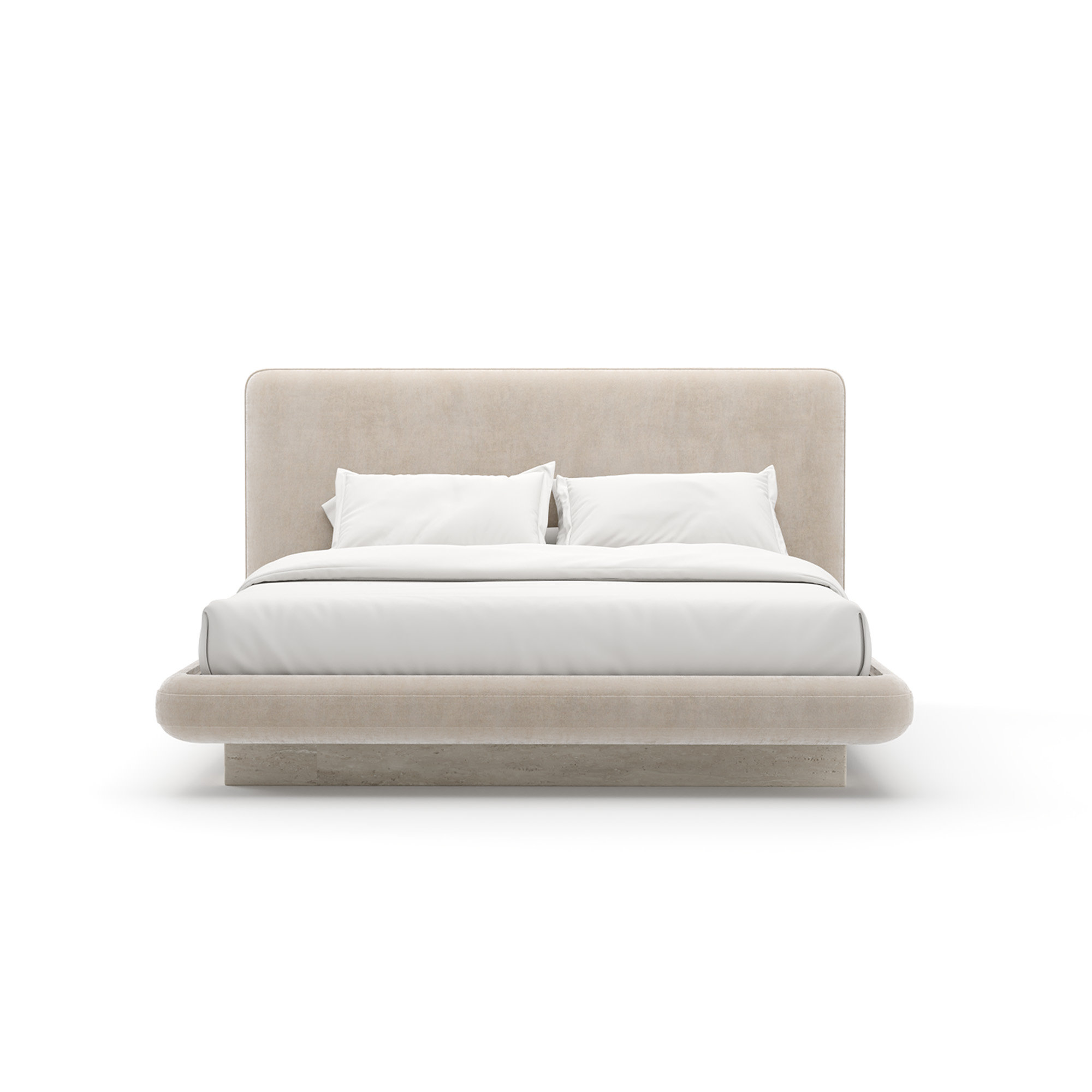 Caracole Classic *Overlap Uph Kg Bed Ivory | Wayfair