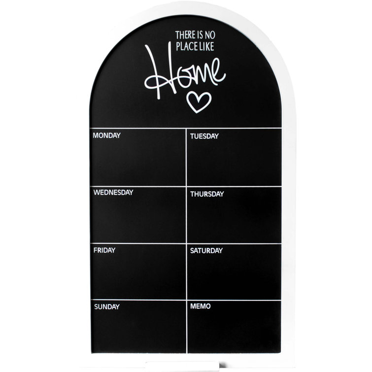 17 Stories Weekly Message Memo Board Wall Mounted Chalkboard | Wayfair ...