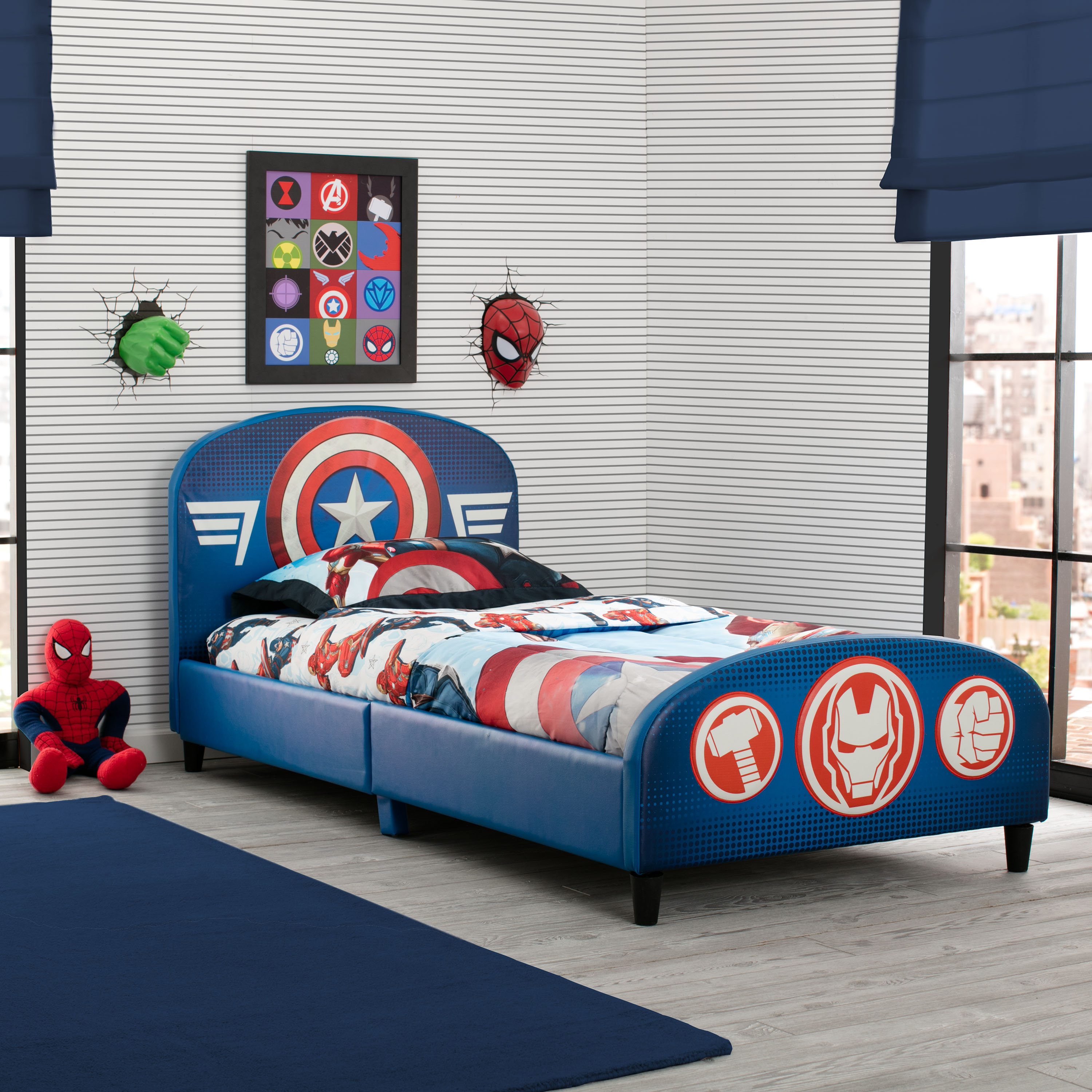 Delta Children Lit plateforme double marvel Avengers - Wayfair Canada
