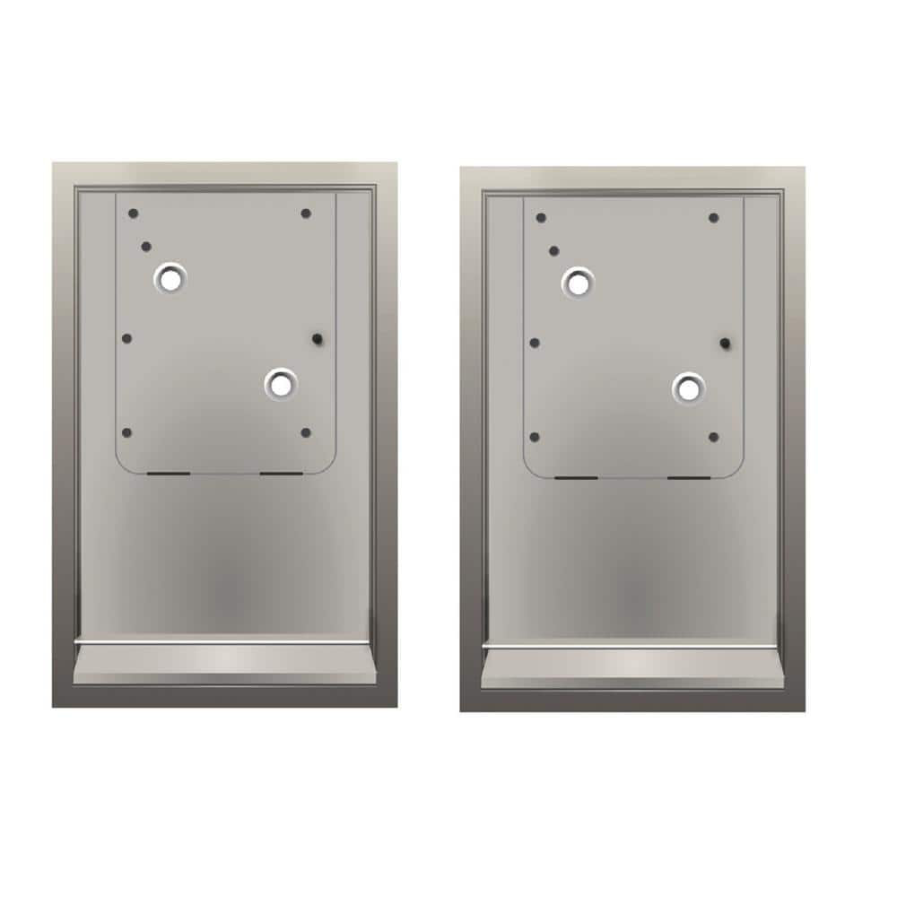 Alpine Industries Recess Kit for Commercial Bathroom Electric Hand ...