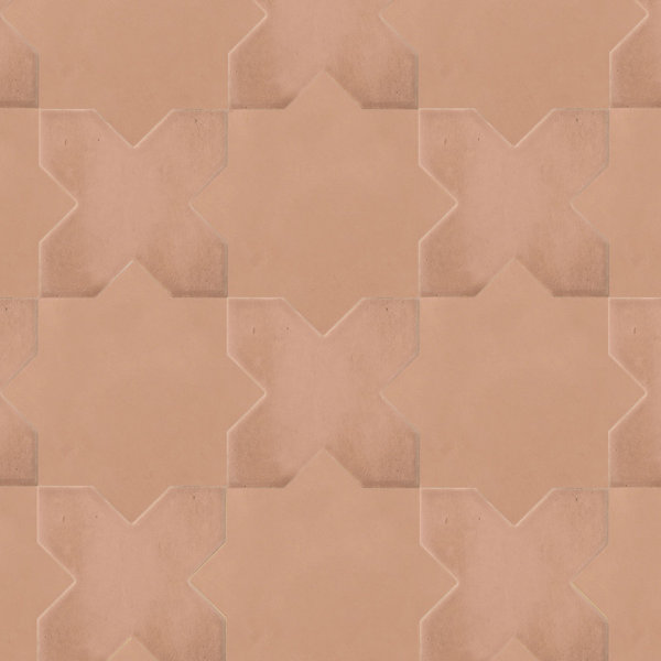 Tilefy Star And Cross Porcelain Pattern Tile | Wayfair