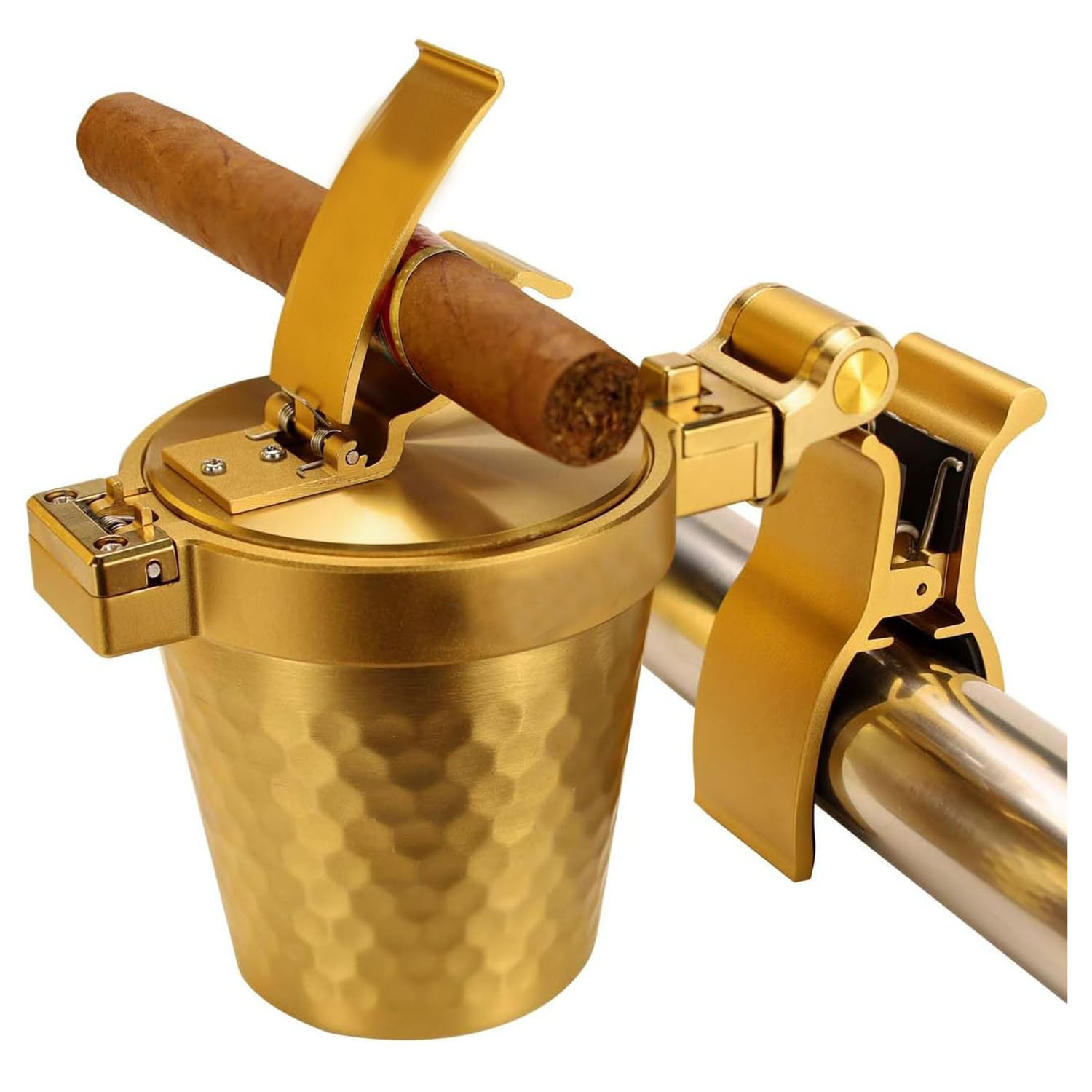ULIMUS Cigar Ashtray Cigar Accessories,Cigar Holder,Ashtray With Lid ...