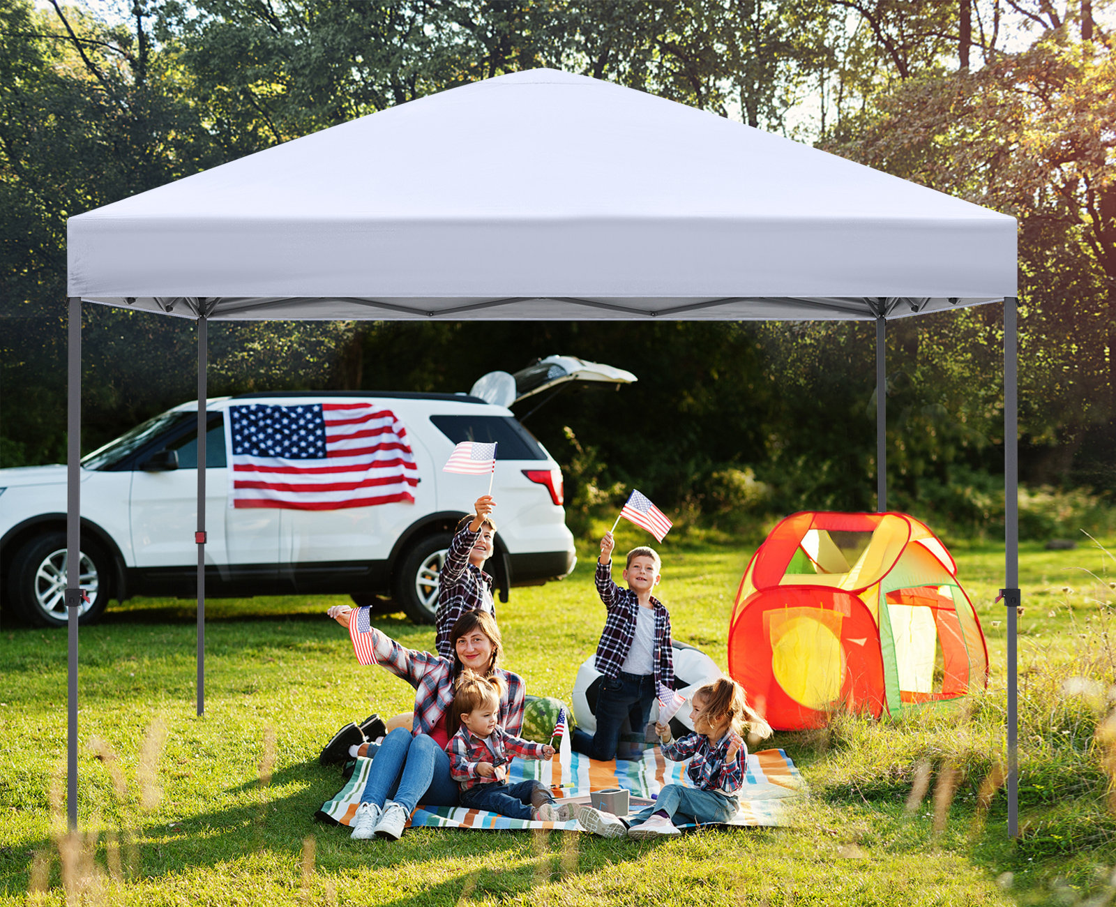 ABCCANOPY Outdoor Pop Up Canopy Tent Central Lock-Series The Pop Up ...