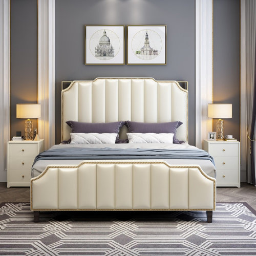 Wayfair | Leather Beds You'll Love in 2024