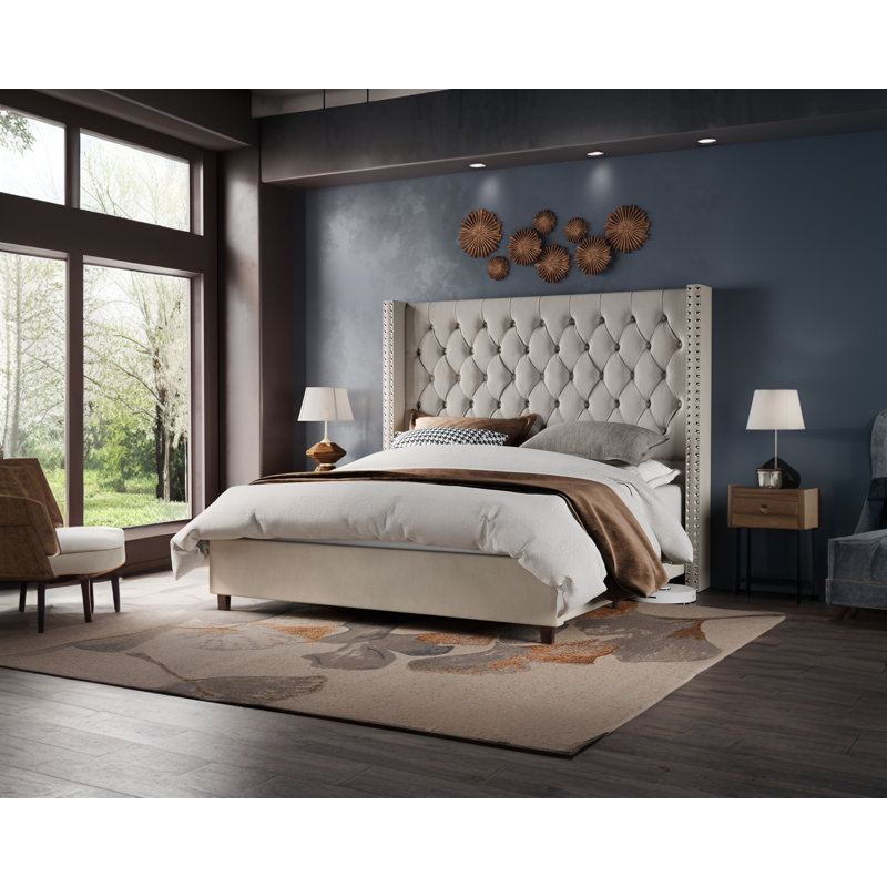 Willa Arlo™ Interiors Duluth Tufted Upholstered Low Profile Platform ...