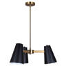 Mercer41 Basanti 3 - Light Dimmable Kitchen Island Linear Chandelier ...