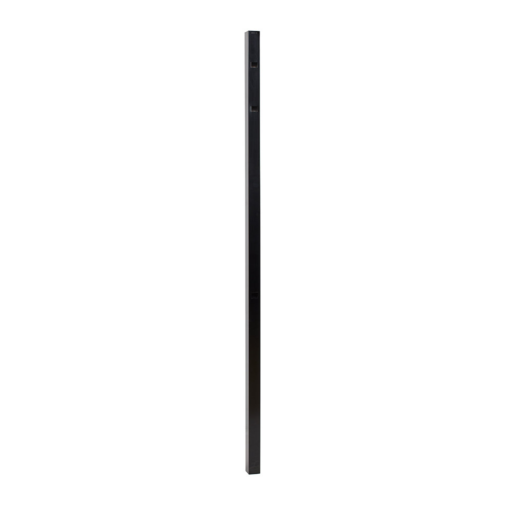 Fortress Building Products 48" H x 2" W Athens Metal Line Post | Wayfair