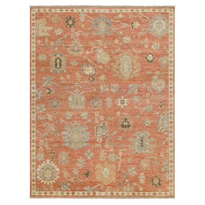 Karastan Rugs Andujar Rust Area Rug | Wayfair