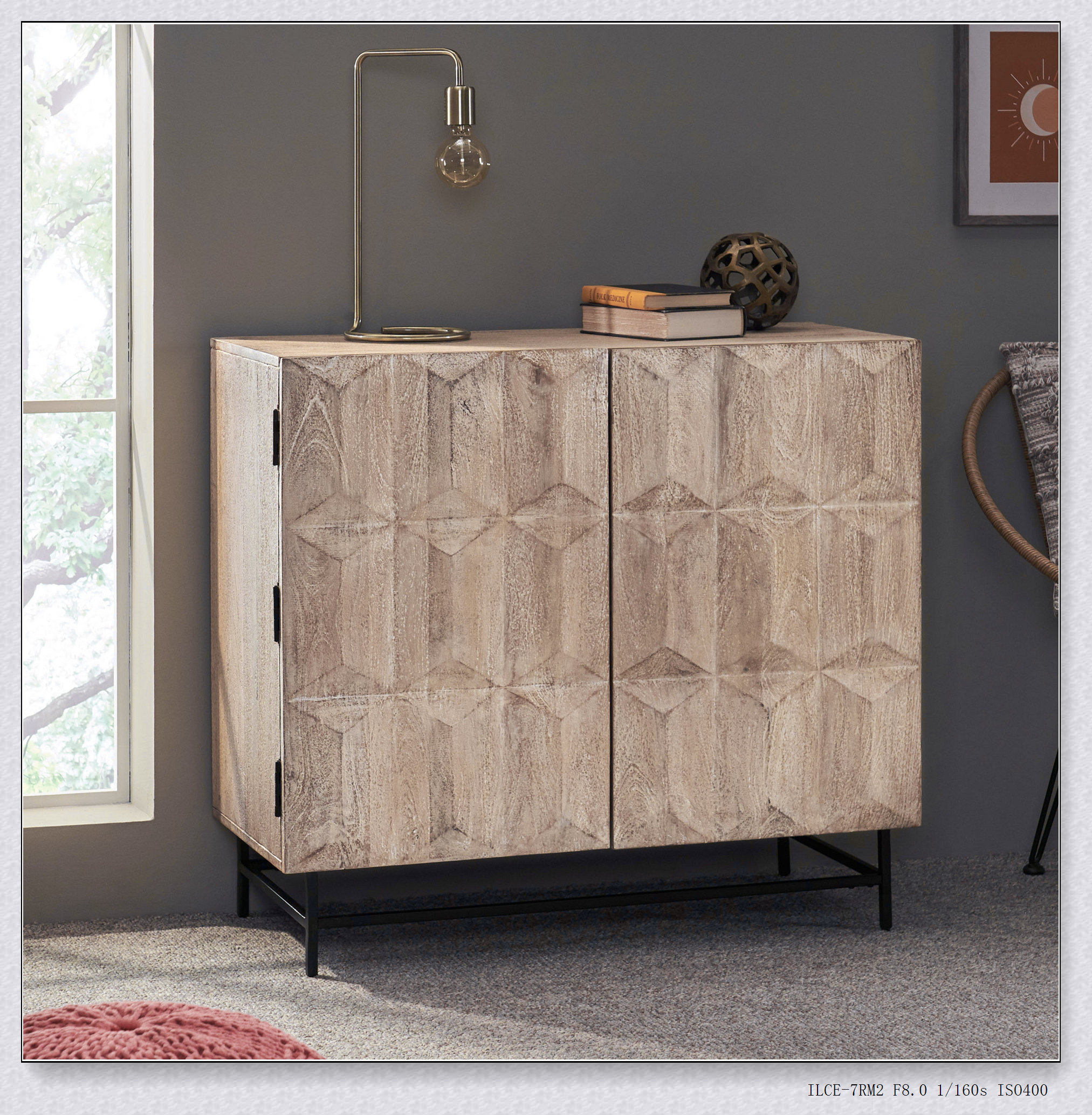 Ivy Bronx GEOMETRY CABINET | Wayfair