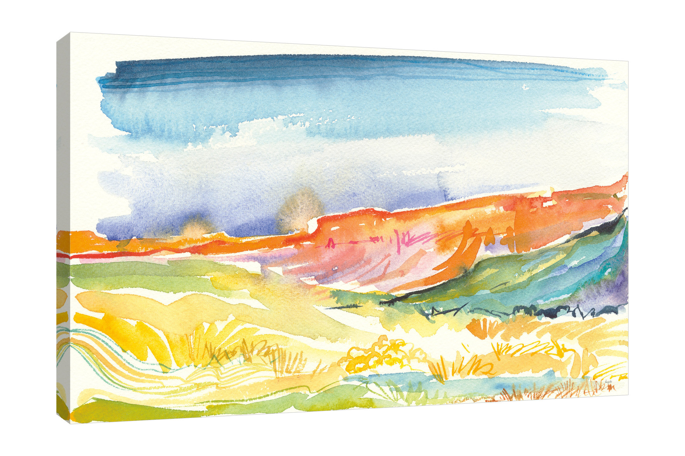 Jaxson Rea "Mesa View II" Gallery Wrapped Canvas By Kristy Rice | Wayfair