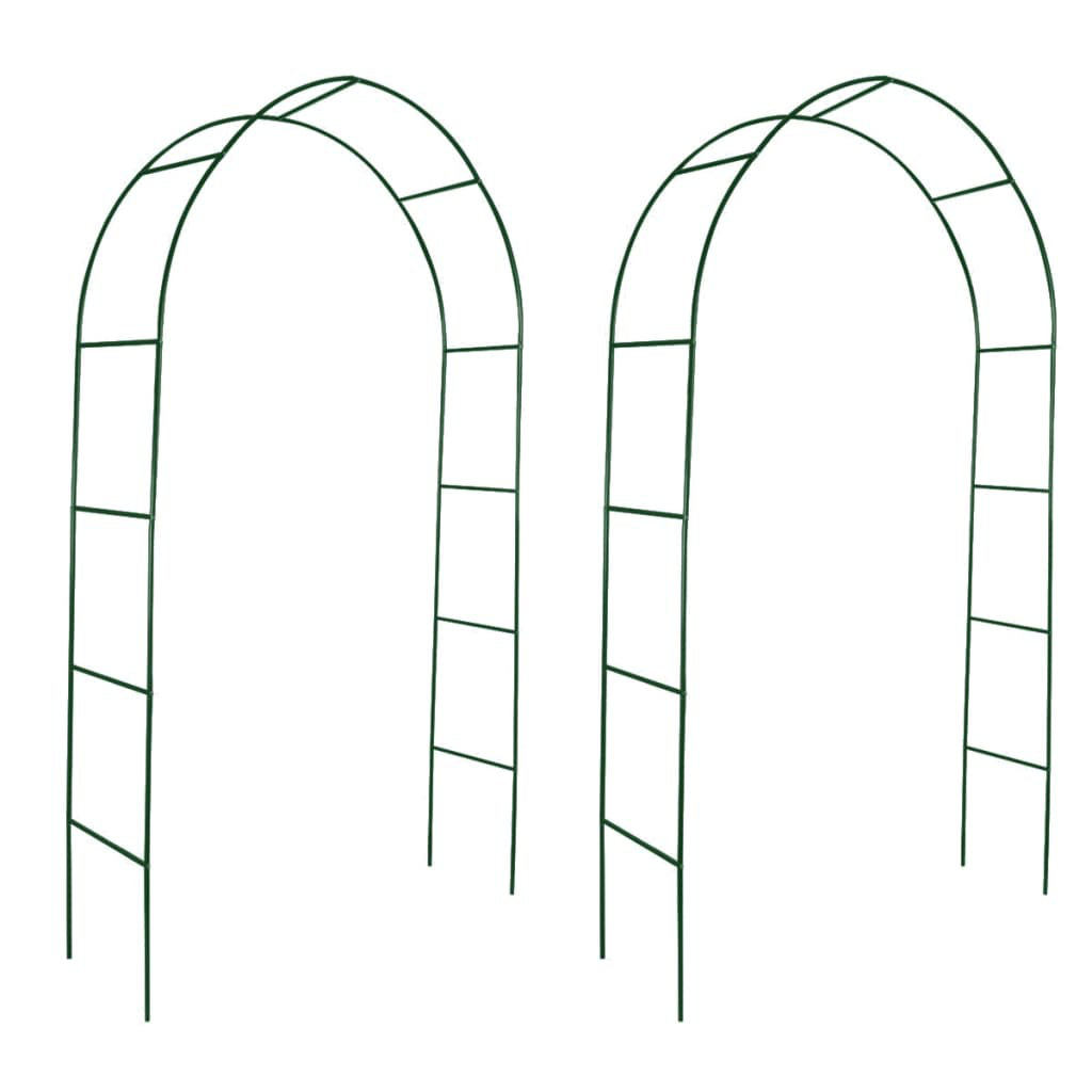 Arlmont & Co. Garo vidaXL Garden Arch , Arch Trellis, Metal Arch ...