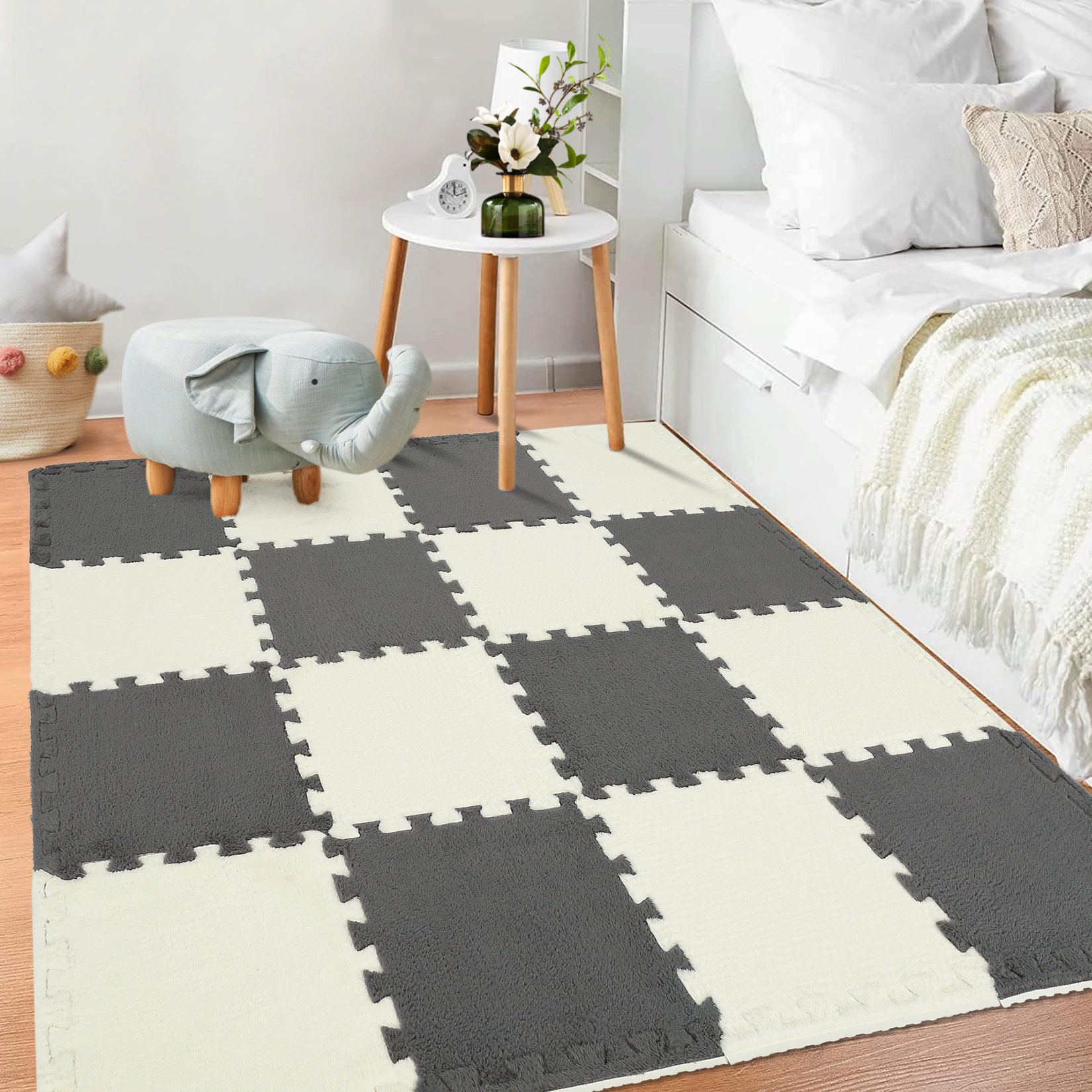 ZACOO 12" L x 12" W x 0.6" Foam Tile | Wayfair