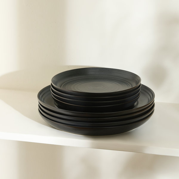 Stone Lain Elio 4-Piece Salad Plate Set Stoneware | Joss & Main
