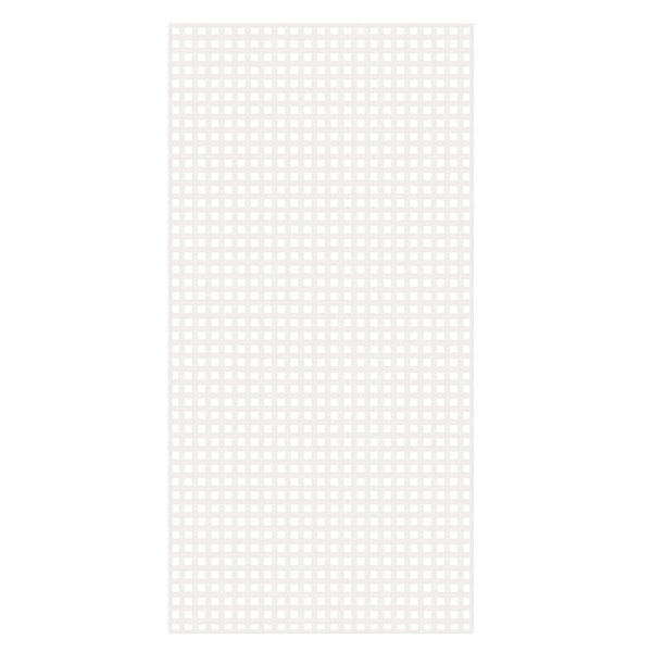 Barrette Outdoor Living 96" H x 48" W Vinyl Square Privacy Lattice ...