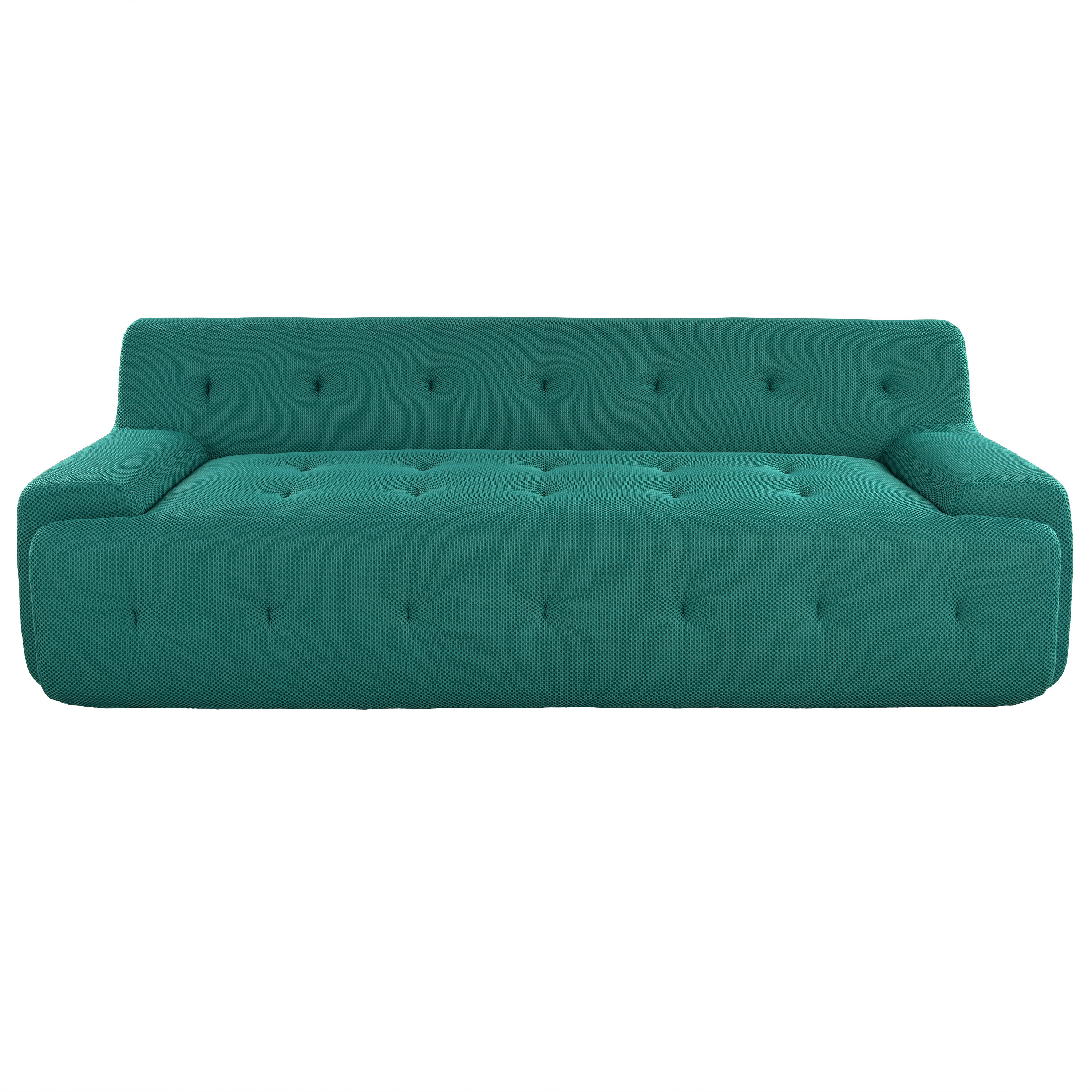Latitude Run® 86.2" Modern Tufted Upholstered Sofa, 3-Seater ...