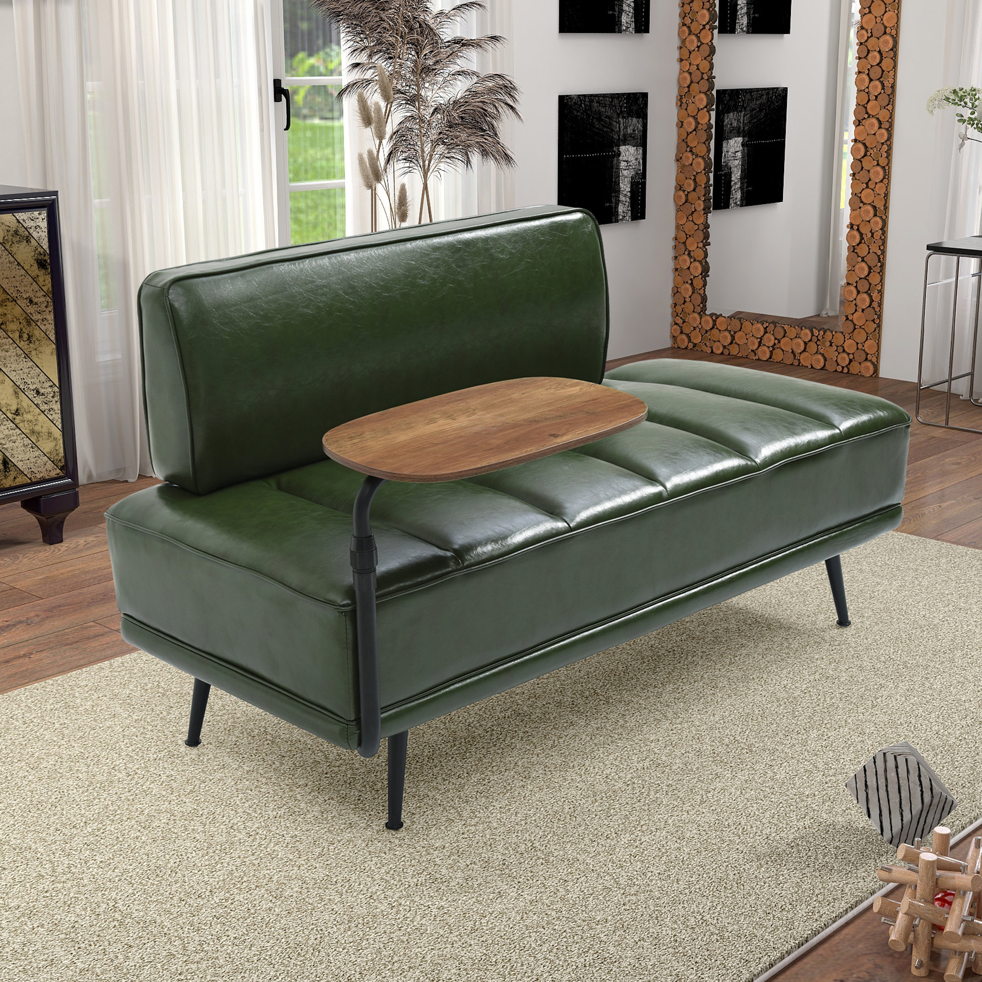 George Oliver 55"Inch Width Modern End Of Bed Bench & Reviews | Wayfair