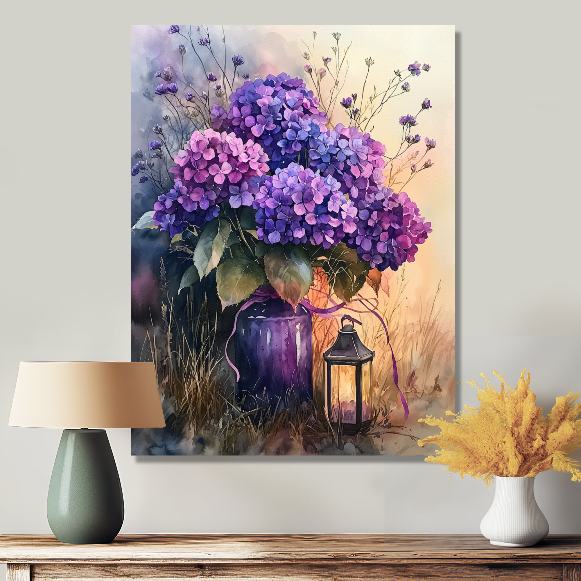 Winston Porter Mildred - Floral Canvas Wall Art | Wayfair