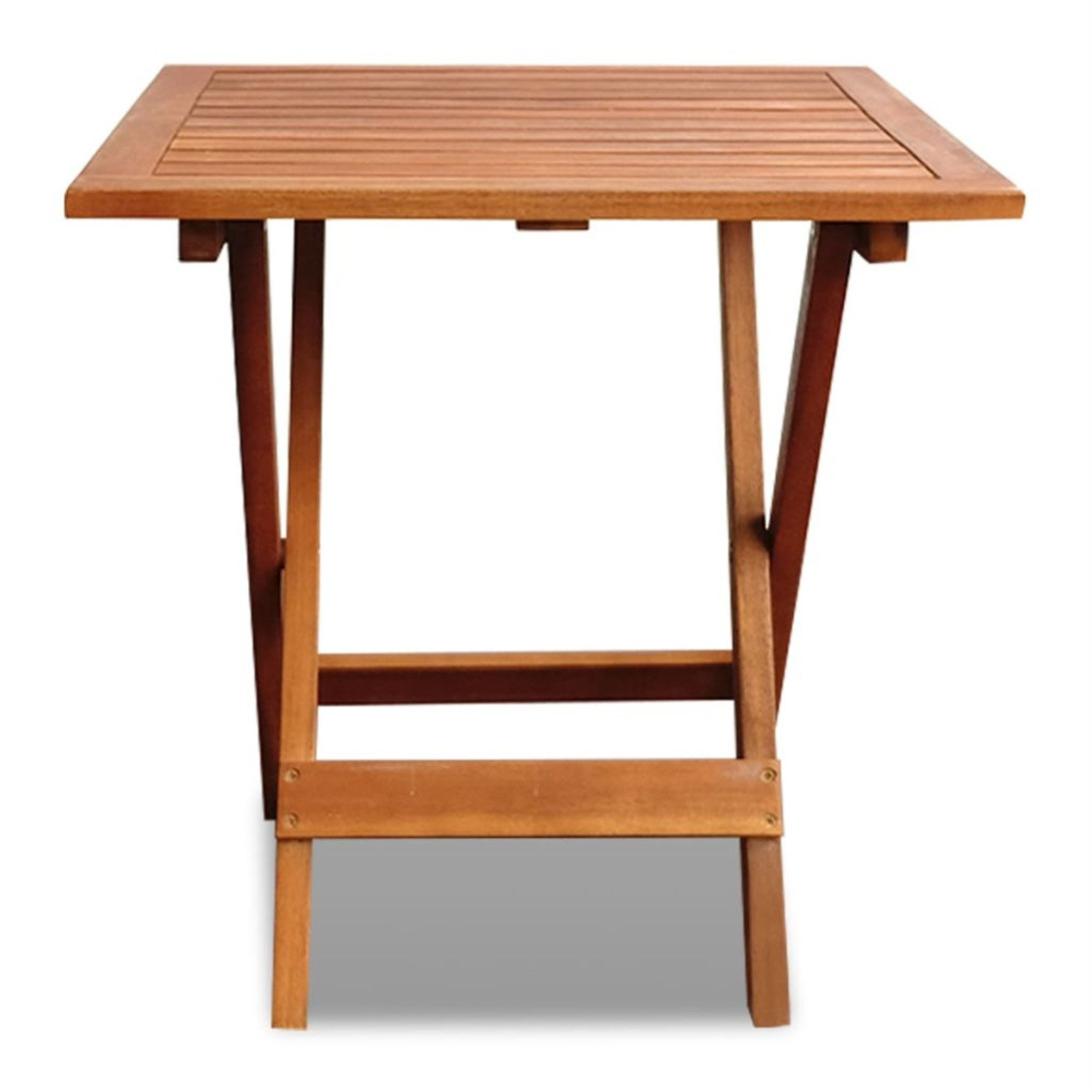 Breakwater Bay Folding Patio Table Solid Acacia Wood & Reviews | Wayfair
