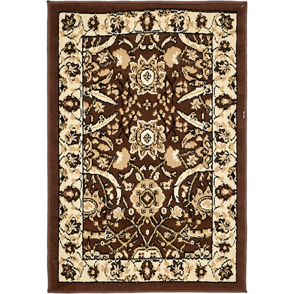 World Menagerie Britannia Floral Rug & Reviews | Wayfair