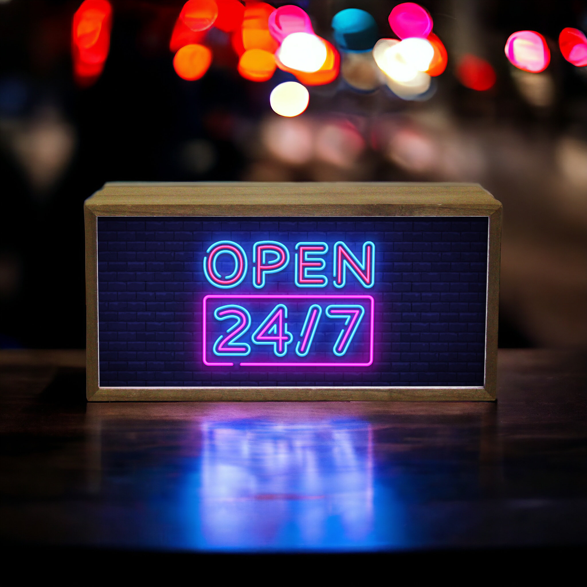 Happy Larry Yerres 15cm LED Sign | Wayfair.co.uk