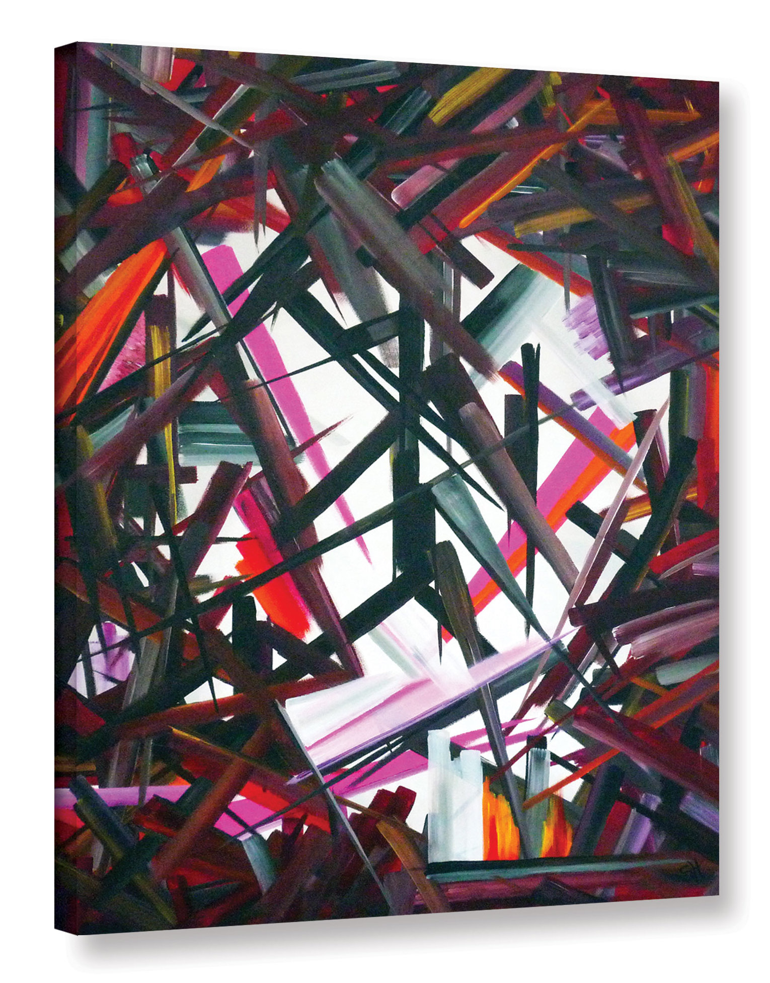 Latitude Run® Breakthrough 7 Painting Print on Wrapped Canvas | Wayfair