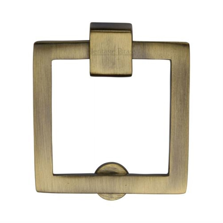 Heritage Brass Square Ring Handle | Wayfair.co.uk